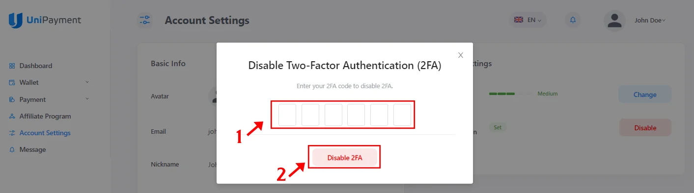 Enable or Disable Your Two-Factor Authentication / Multi-Factor ... Enable or Disable Your Two-Factor Authentication / Multi-Factor ...